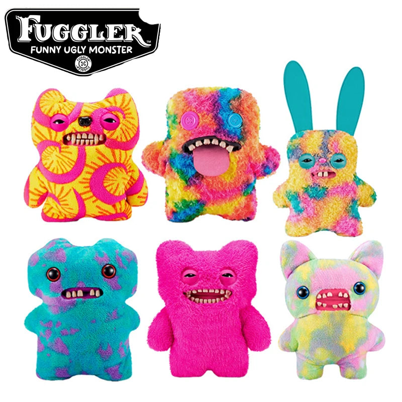 Original Fuggler Plush Toys – Funny Ugly Teeth Monsters Kawaii Soft Bi
