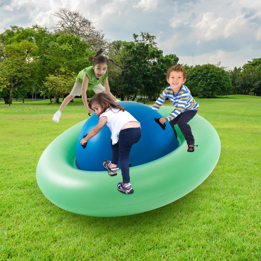 7.5 Foot Giant Inflatable Dome Rocker Bouncer with 6 Built-in Handles