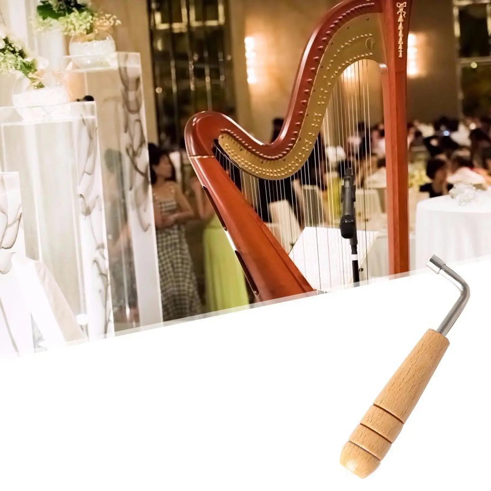 Tuning Wrench Lyre and Harp Strings Primitive Stringed Instruments Han