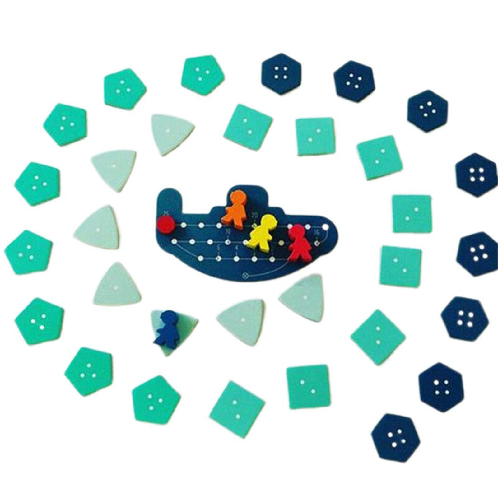 Multiple Players Deep Sea Adventure Board Game Best Gift For Children